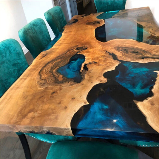 Epoxy Resin Tables – Lara Wood's Epoxy