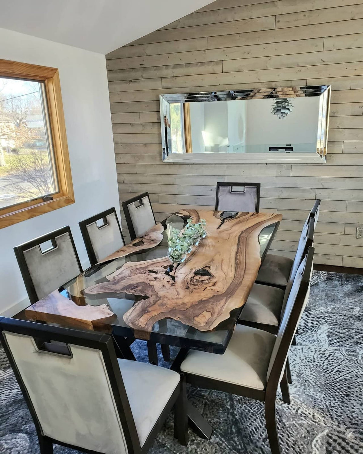Live Edge Table, Epoxy Table, Epoxy Dining Table, Epoxy Resin Table, C ...