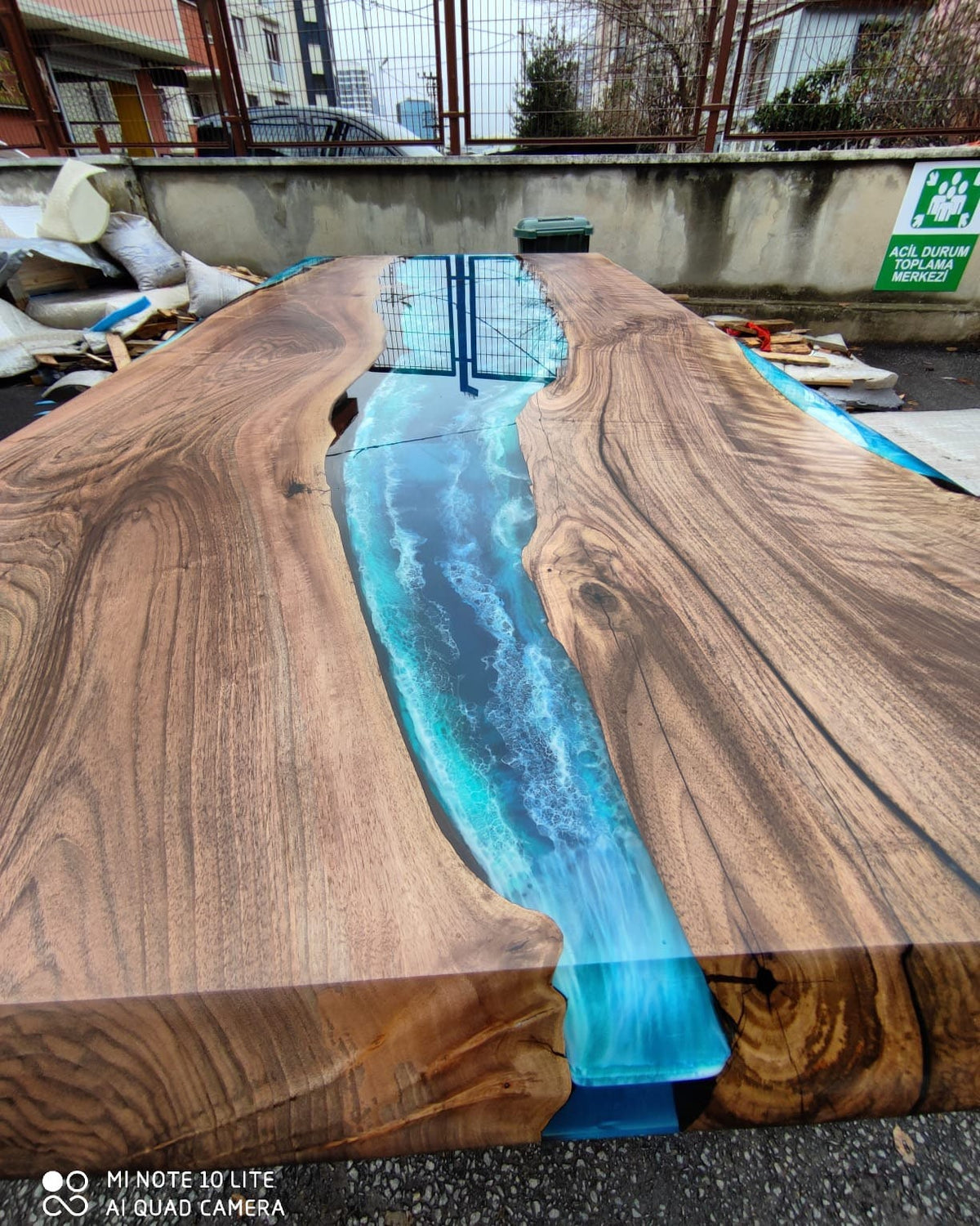Epoxy Dining Table, Epoxy Table, Ocean Table, Custom 84” x 38” Walnut ...