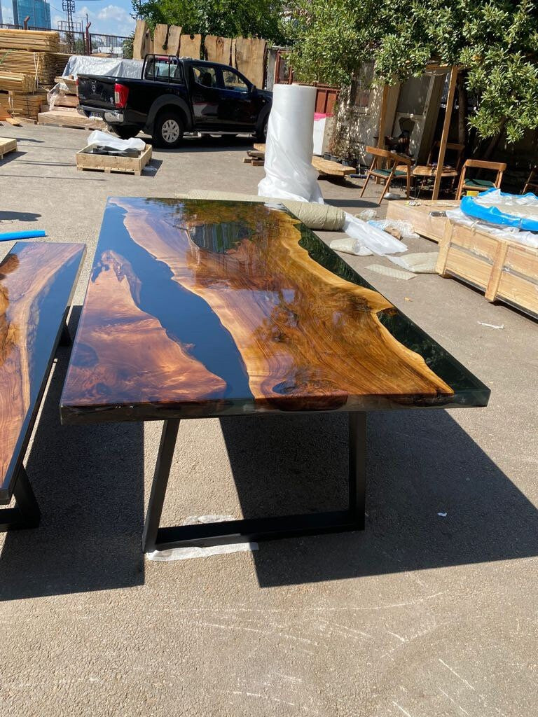 Walnut Wood Tables — Lara Wood's Epoxy
