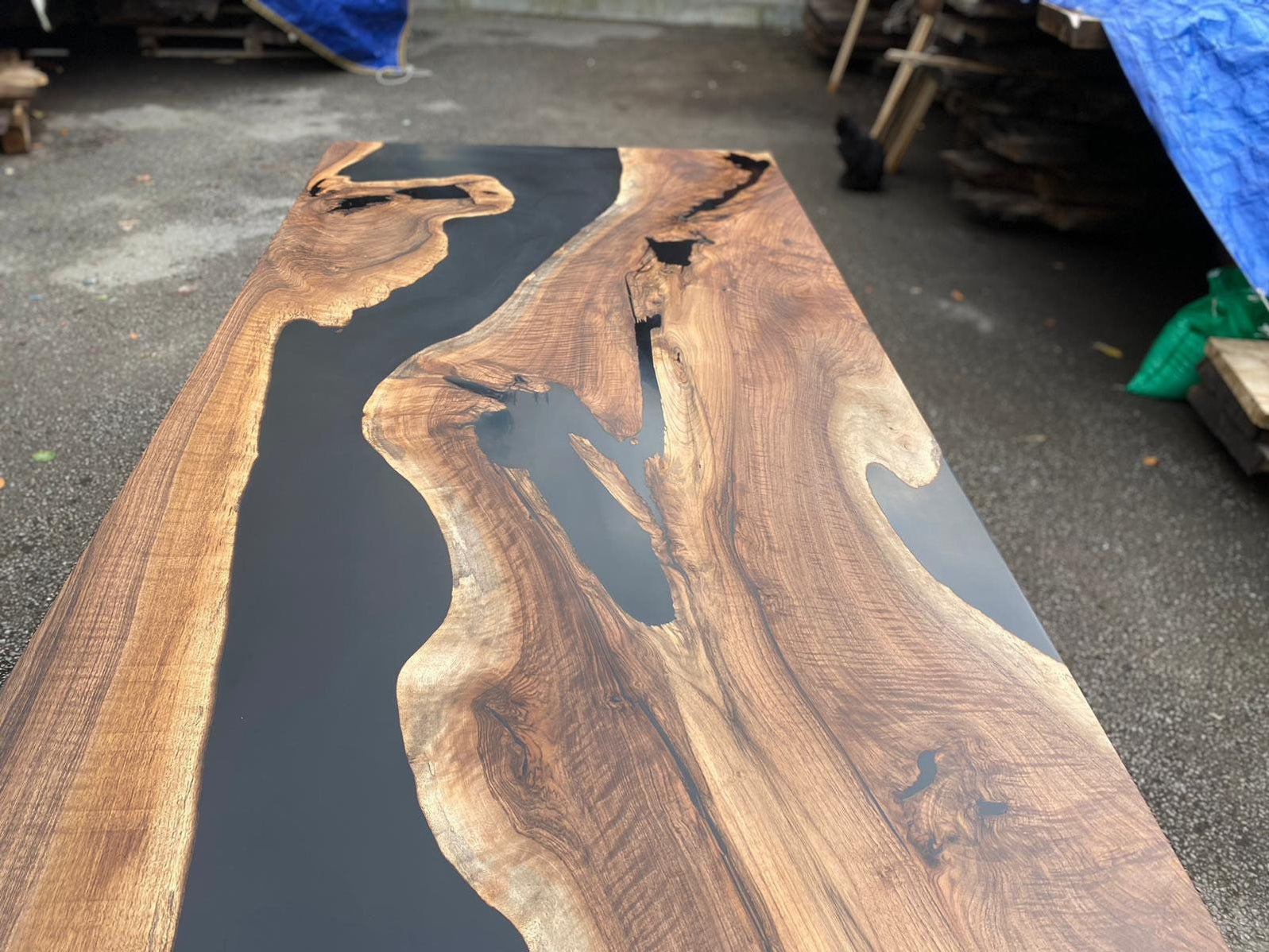 Walnut Wood Tables — Lara Wood's Epoxy