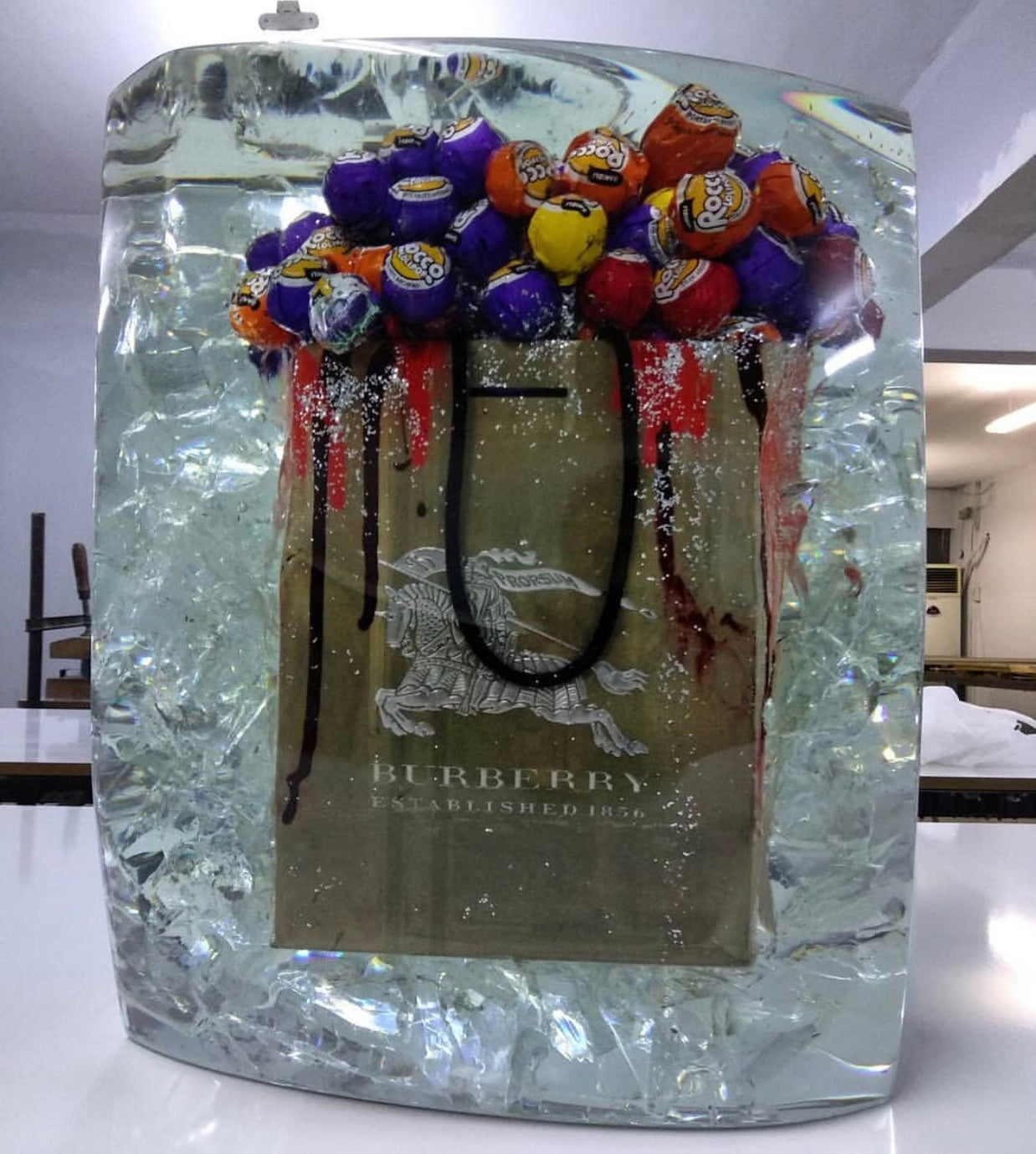 Epoxy Resin Art, Made to Order Custom Epoxy Resin Cube for Special Ite ...